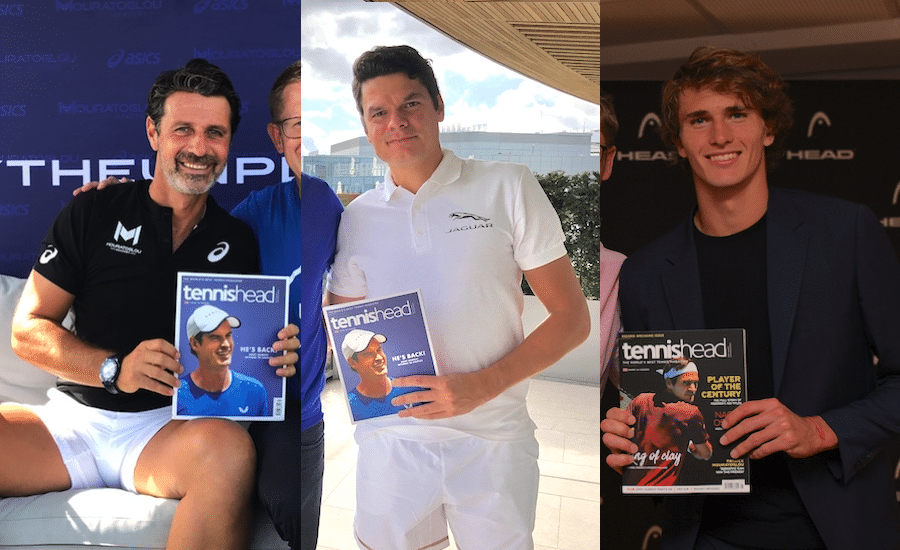 tennishead magazine 2012, issue 2 featuring Novak Djokovic - Tennishead